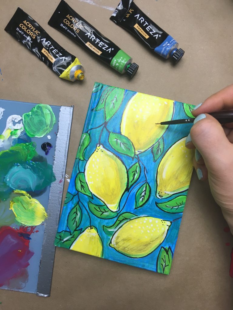 Turn a Boring Note Book Cover into Art
