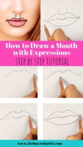 How to Draw Mouth & Lip Expressions