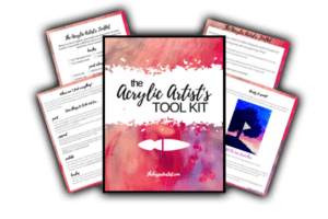 Waterfall Step by Step Acrylic Painting Tutorial for Beginners