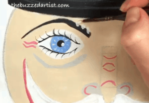 Nutcracker Pop Art Acrylic Painting Tutorial