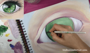How to Paint Realistic Eyes with Acrylic (Step-by-Step Guide)