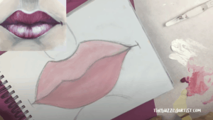 Easy Realistic Kissable Lips with Acrylics