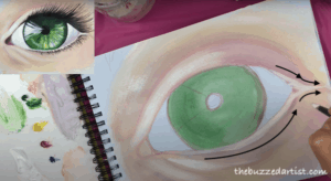 How to Paint Realistic Eyes with Acrylic (Step-by-Step Guide)